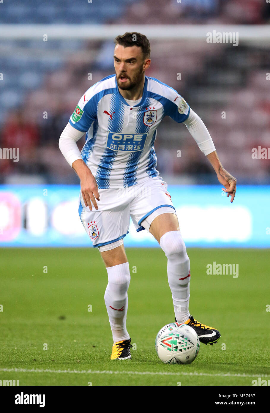 Huddersfield Town's Scott Malone Stock Photo - Alamy