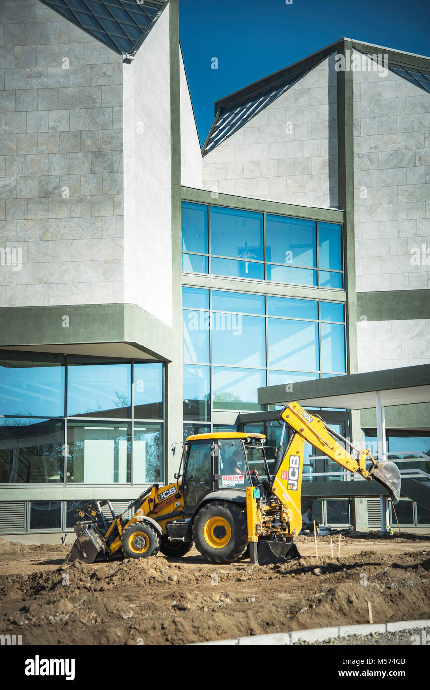 Building reconstruction, renovation of the Museum of Modern Arts Stock ...