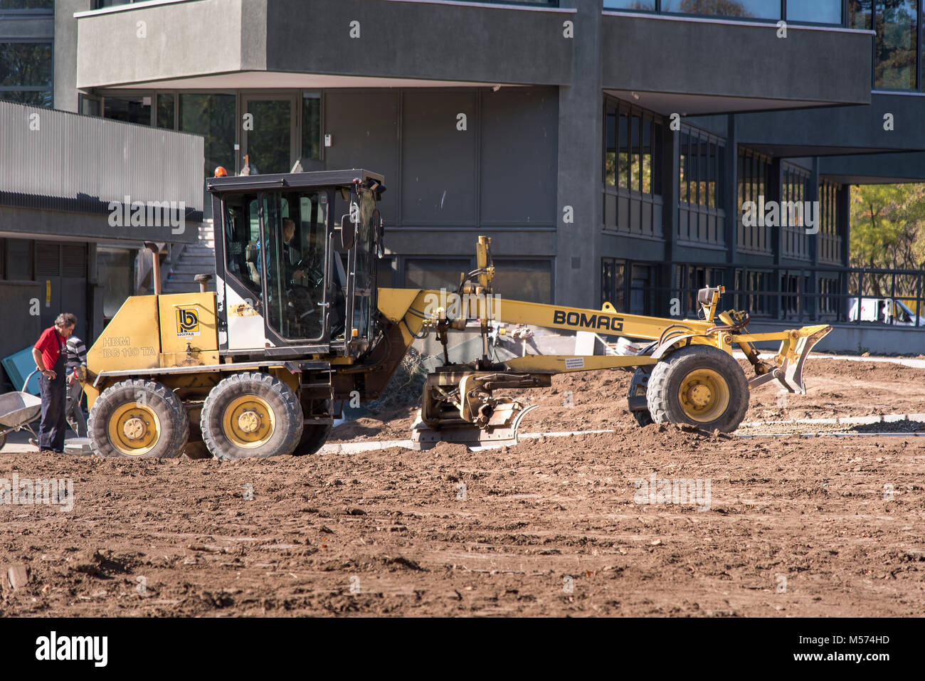 Building reconstruction, renovation of the Museum of Modern Arts Stock ...