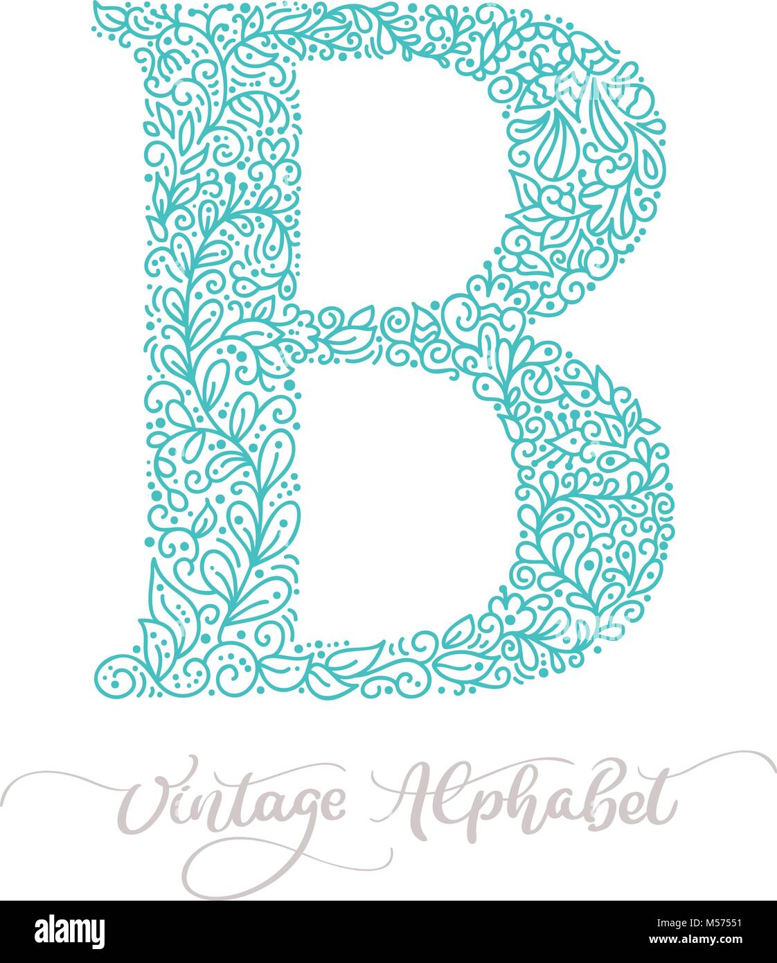 Letter B Fonts Script