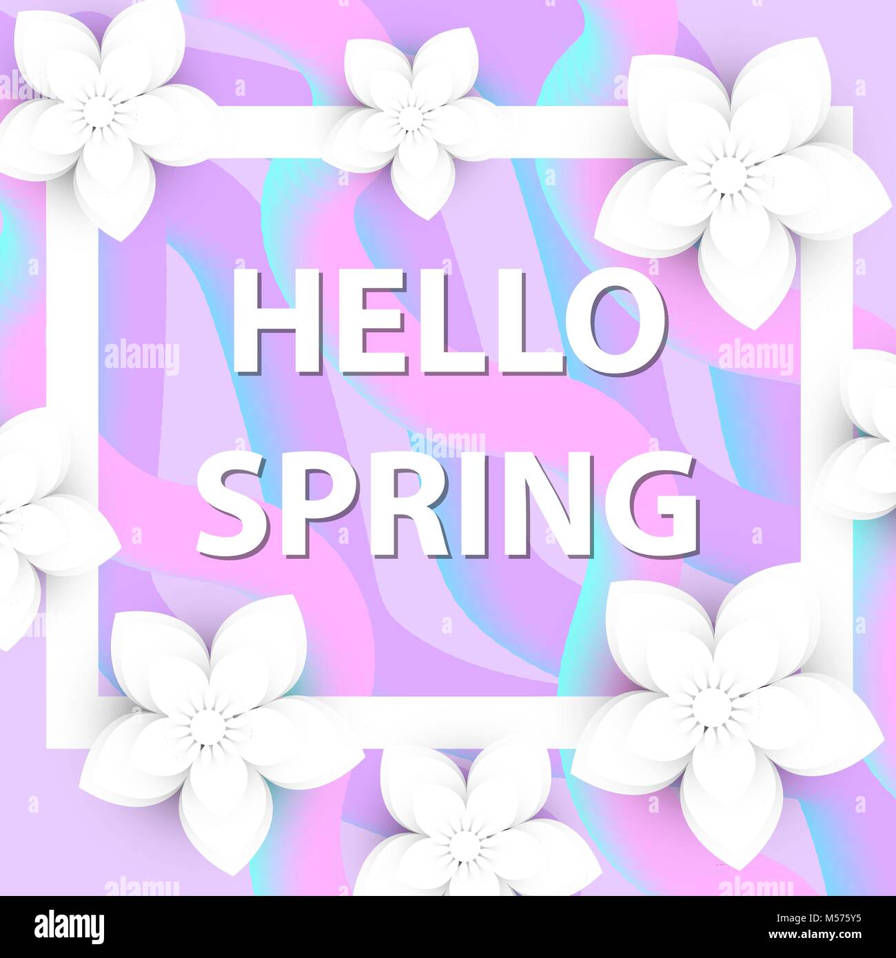 Hello march Stock Vector Images - Alamy