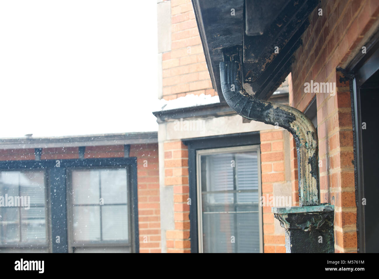 A rain gutter or surface water collection channel is a component of ...