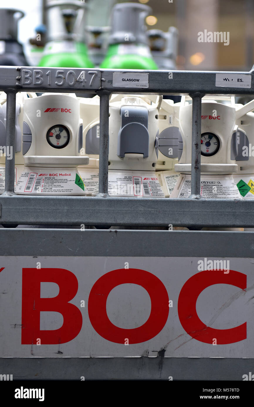 Boc delivery vehicle hi-res stock photography and images - Alamy