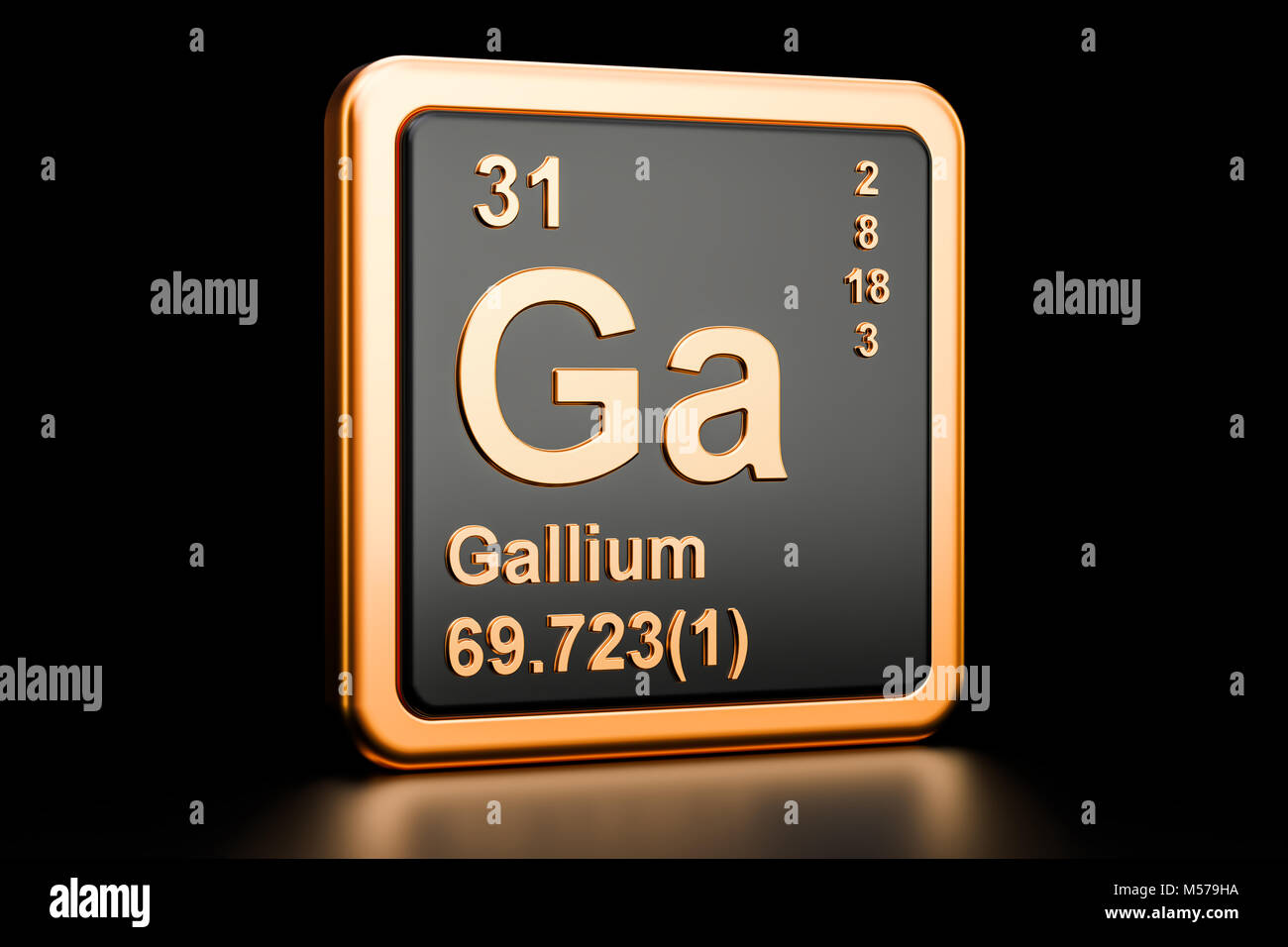Gallium symbol hi-res stock photography and images - Alamy