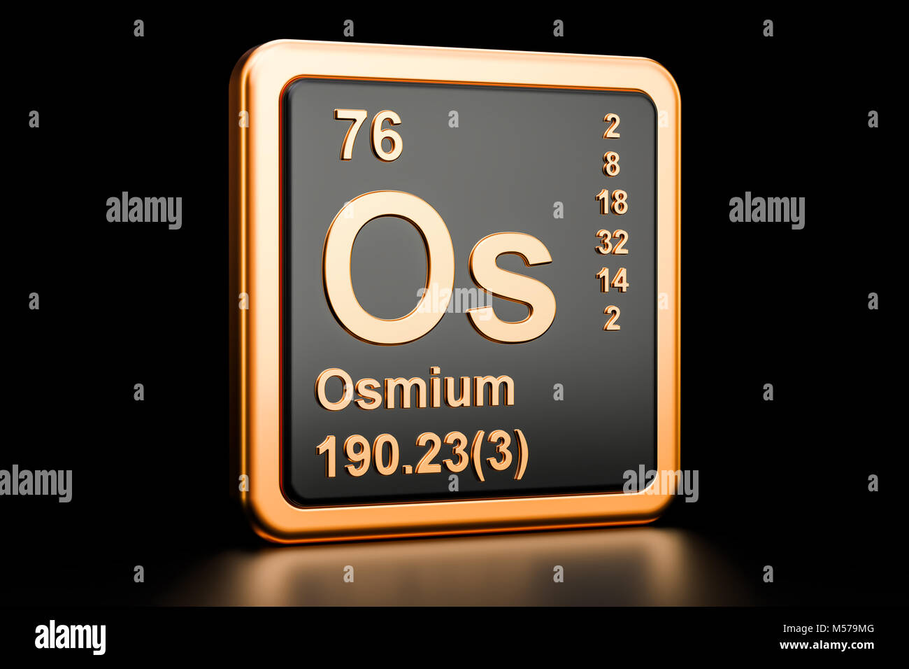 Osmium atom hi-res stock photography and images - Alamy