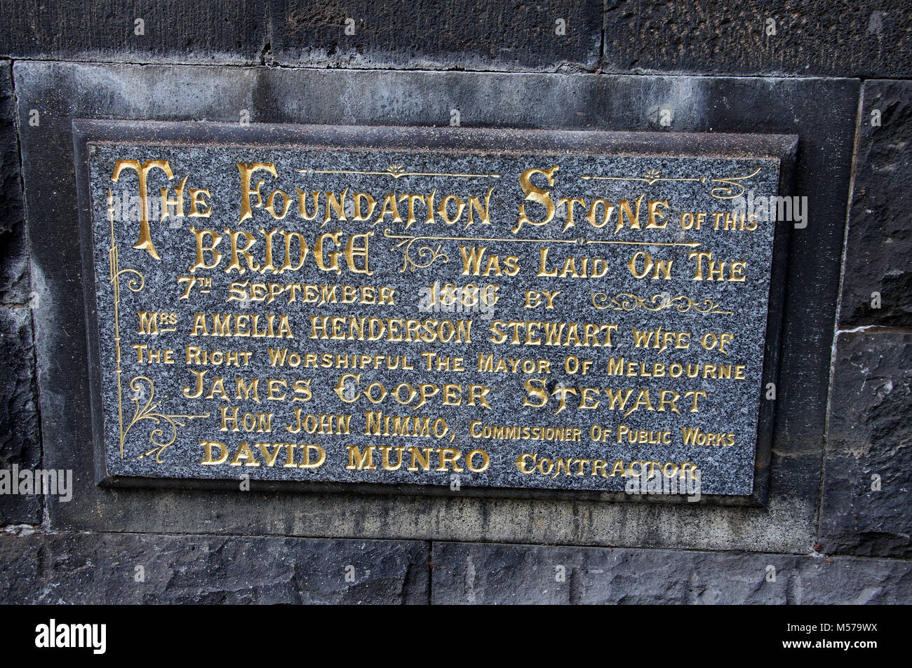 Foundation stone plaque hi-res stock photography and images - Alamy