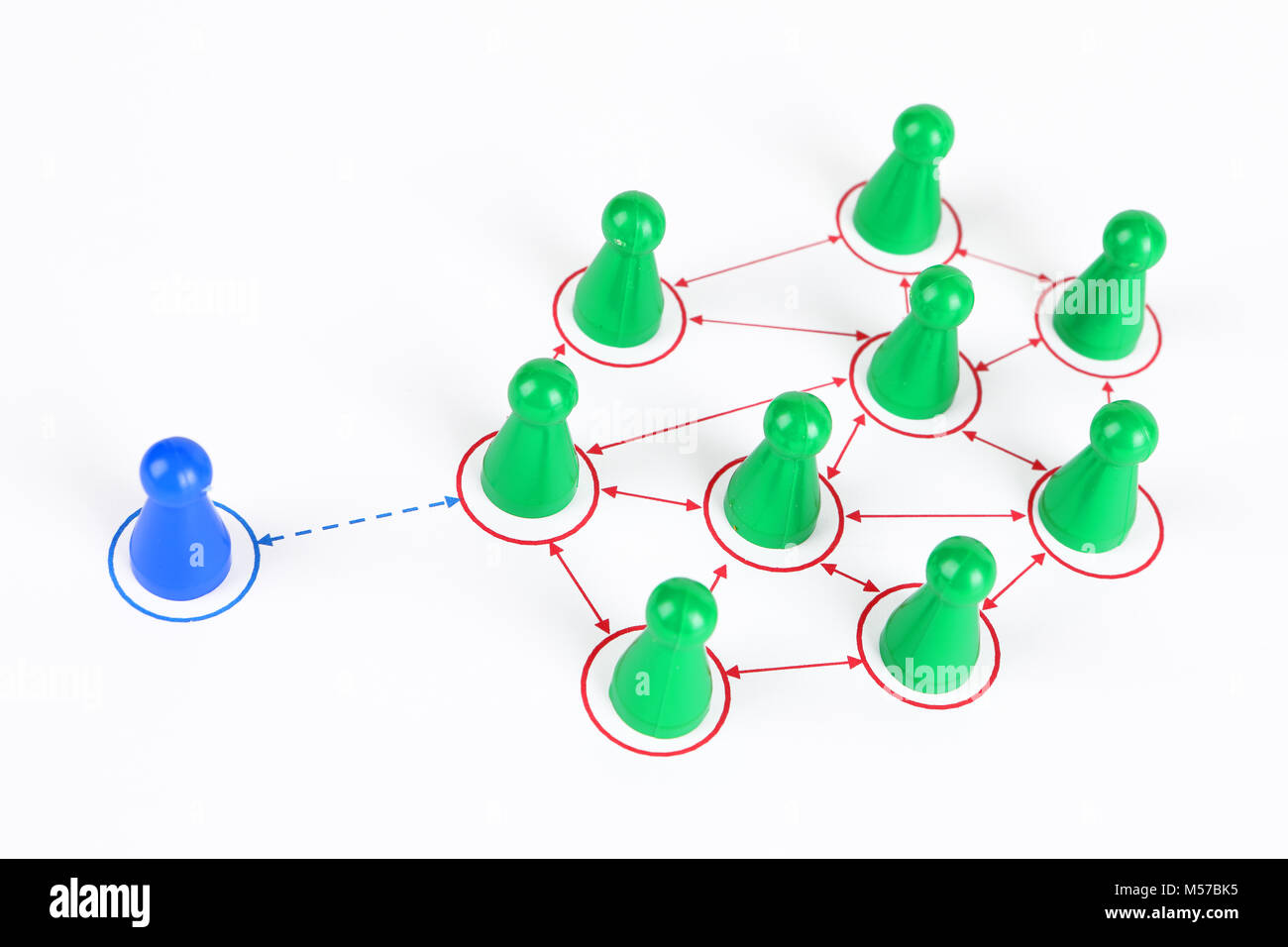 Project and connect Cut Out Stock Images & Pictures - Alamy