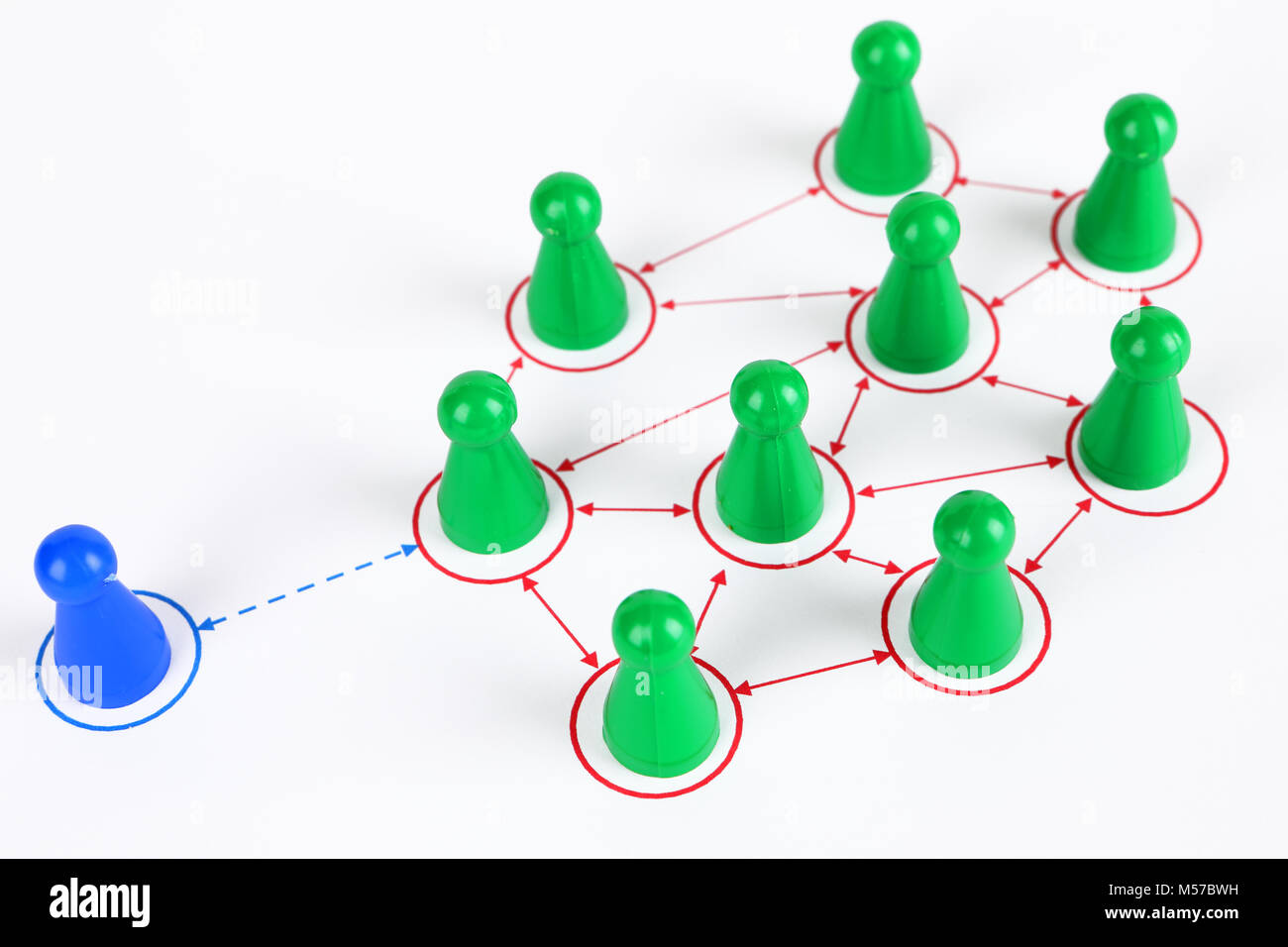 Project and connect Cut Out Stock Images & Pictures - Alamy