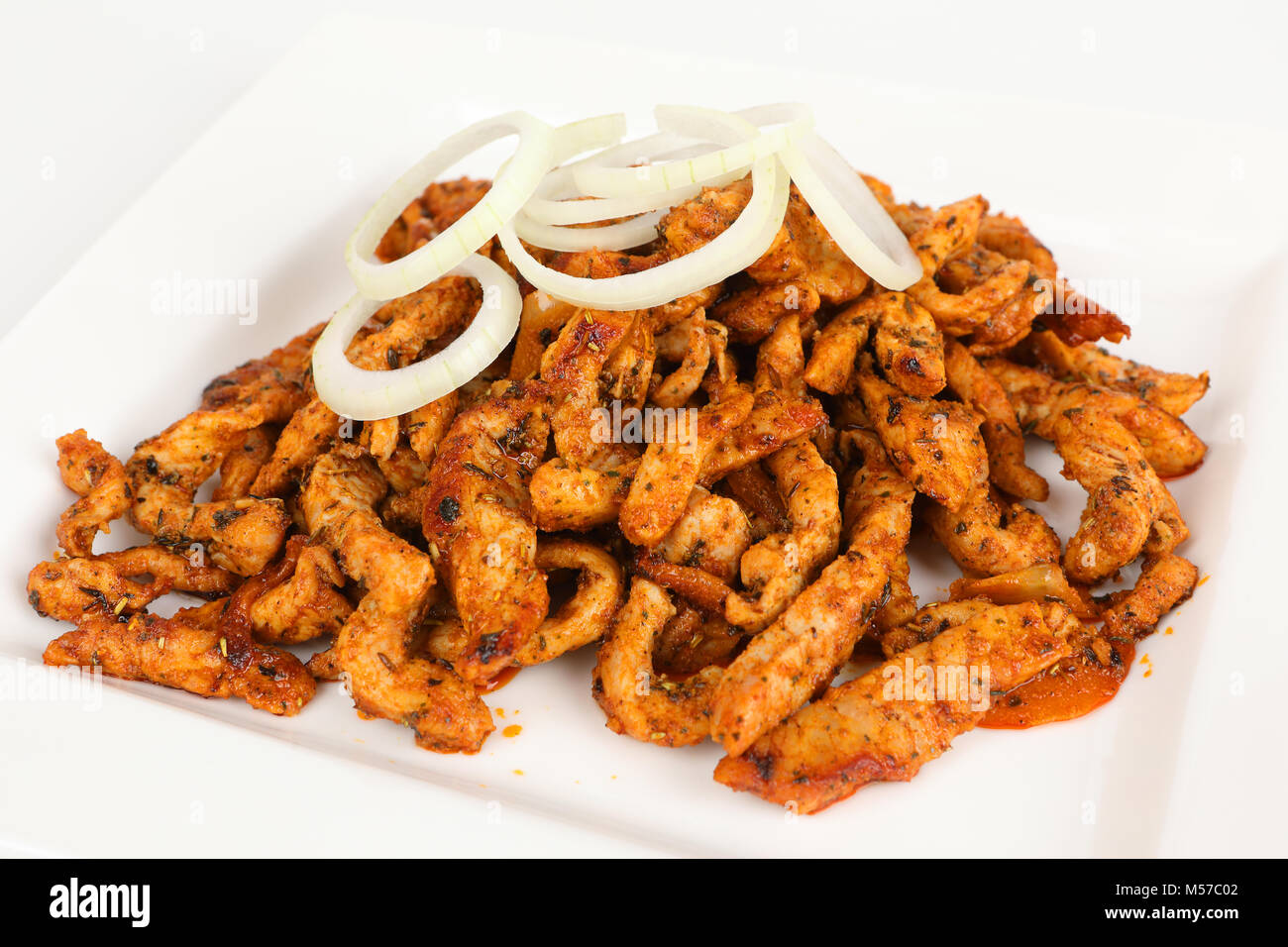 fried pan gyros Stock Photo - Alamy