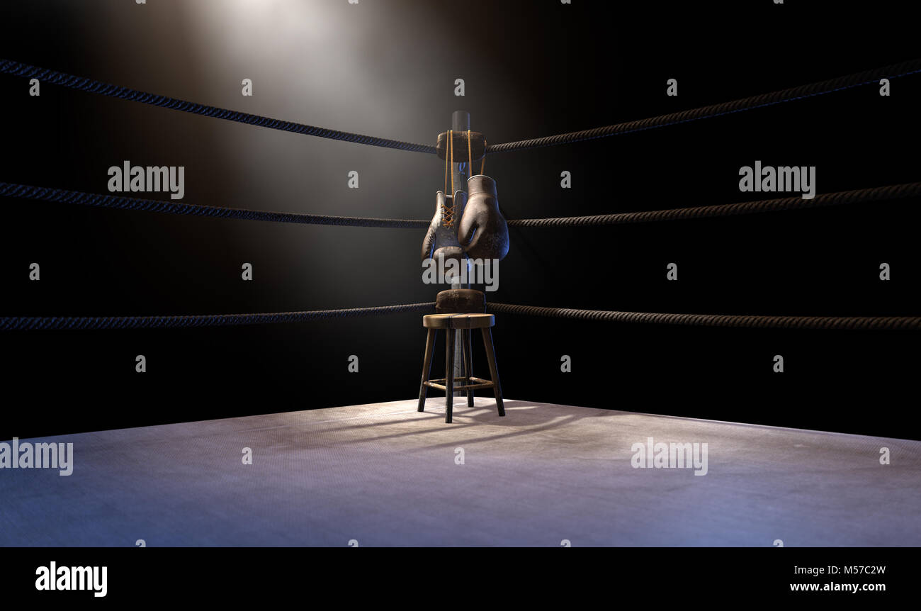 Wrestling vintage ring High Resolution Stock Photography and Images - Alamy