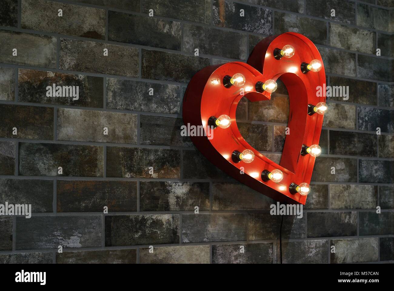 Deko heart hi-res stock photography and images - Alamy