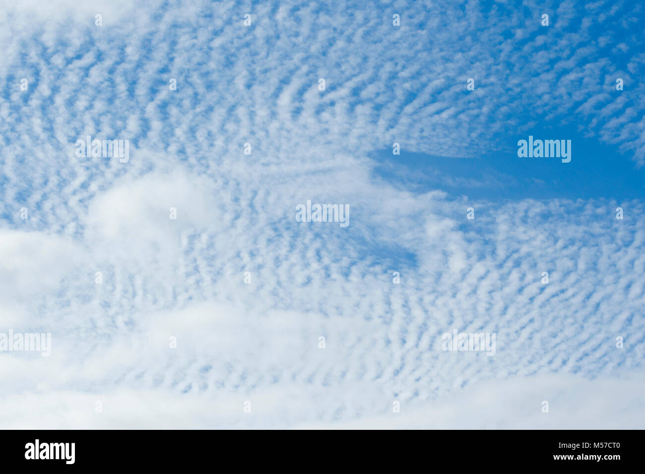 Cloud formation in sky, West Yorkshire, England, August Stock Photo - Alamy