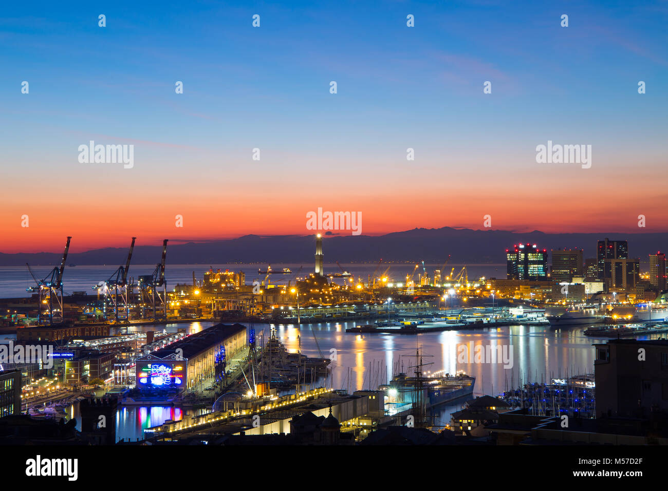 Modern city aerial view industrial hi-res stock photography and images ...