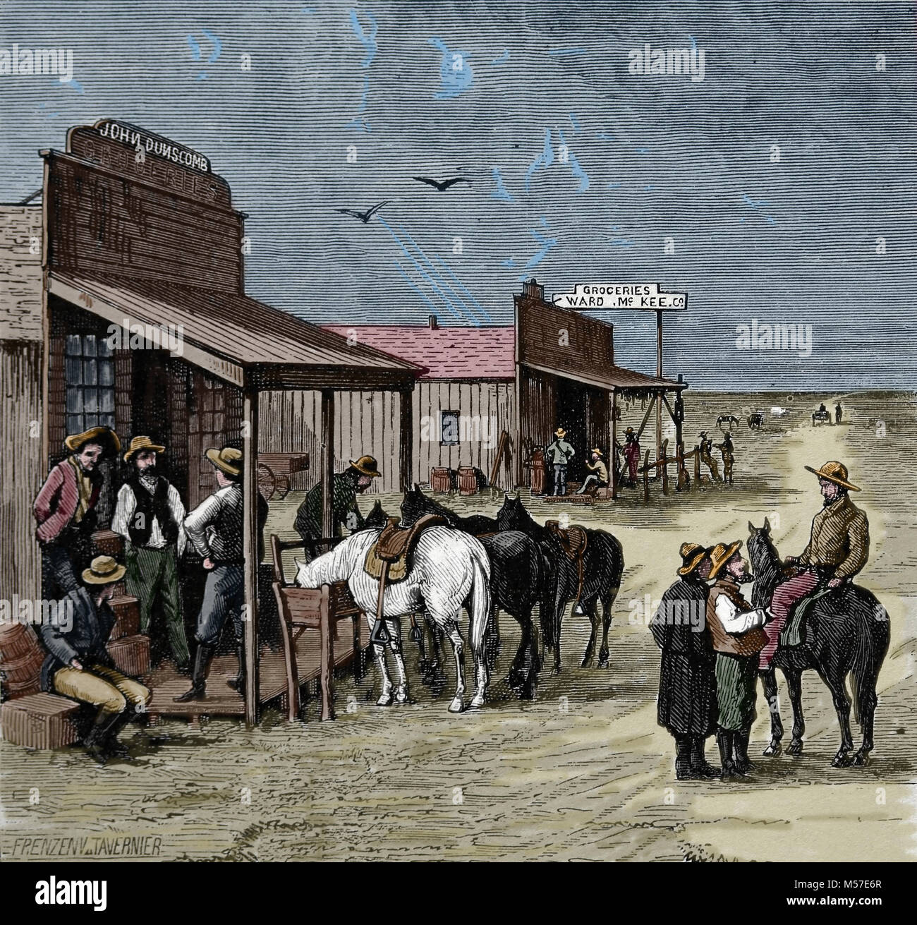 Buffalo trading post hi-res stock photography and images - Alamy