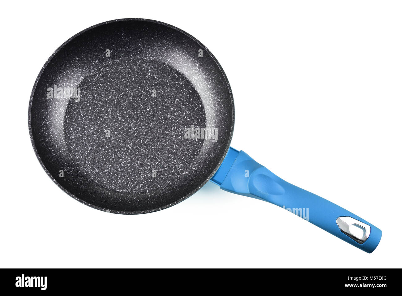 Frying pan isolated on white background Stock Photo - Alamy