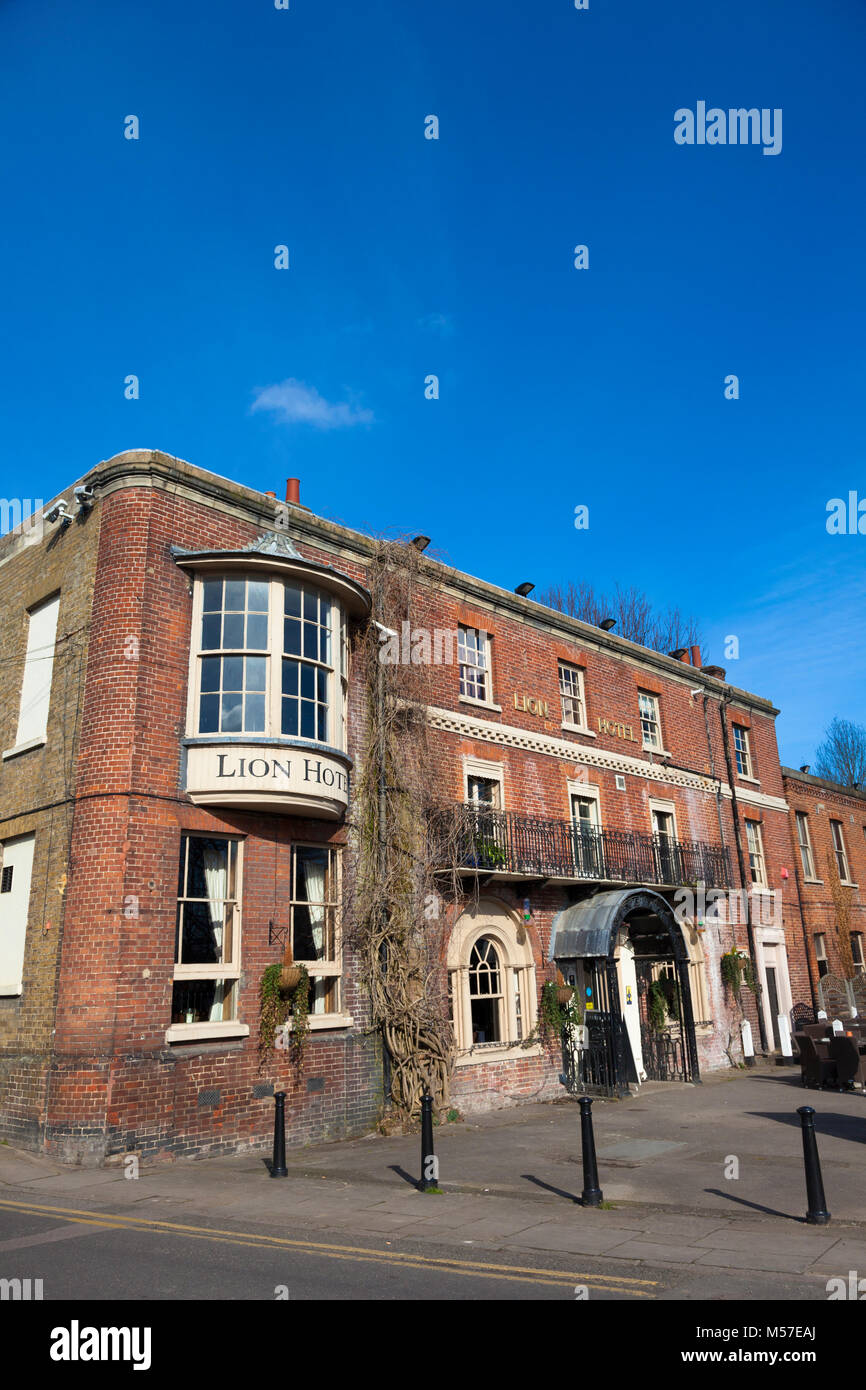 Lion Hotel, Public house and restaurant, Farningham, Kent, UK Stock ...
