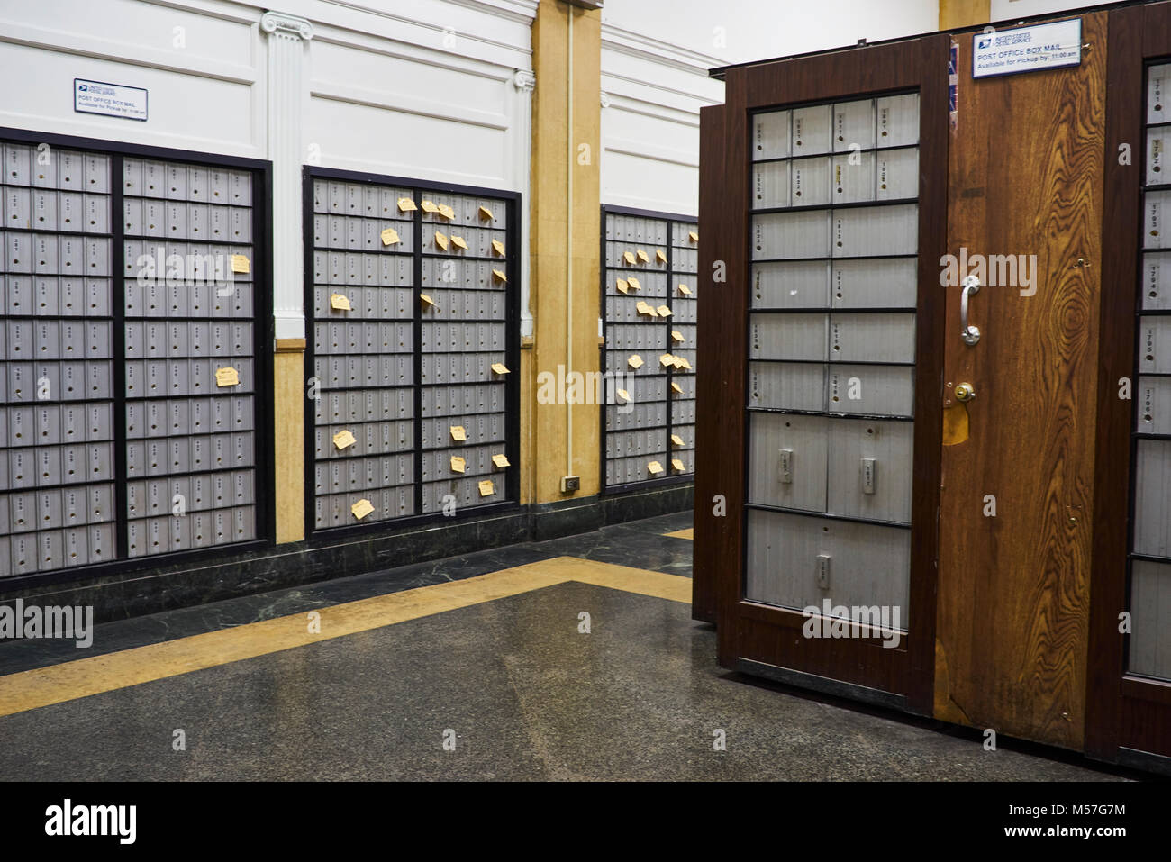 Usa city post box hi-res stock photography and images - Alamy
