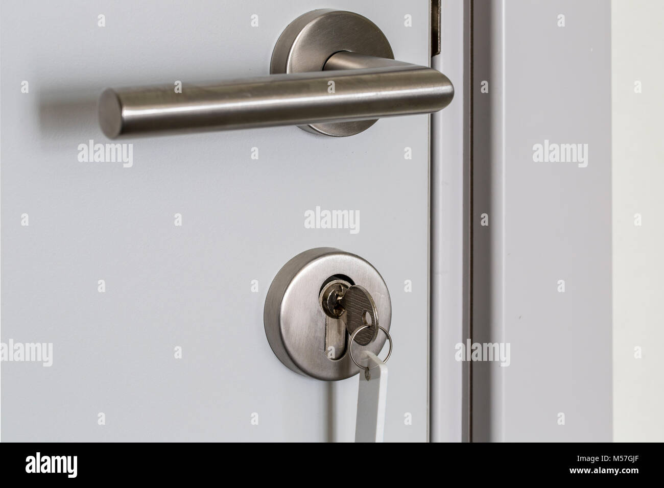 Front door key hole hi-res stock photography and images - Alamy