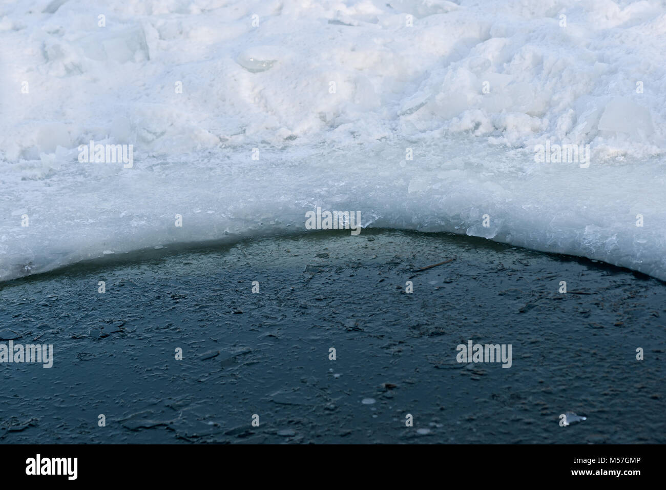 Thin layer of frozen water hi-res stock photography and images - Alamy