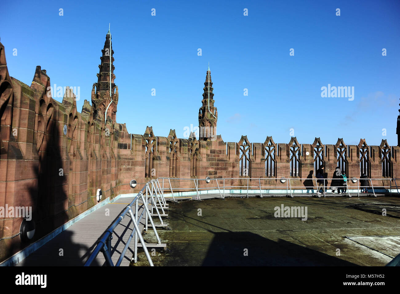 Liverpool from the air Stock Photo - Alamy