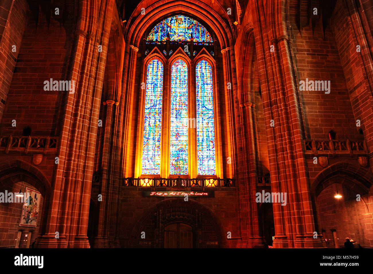 Liverpool from the air Stock Photo - Alamy
