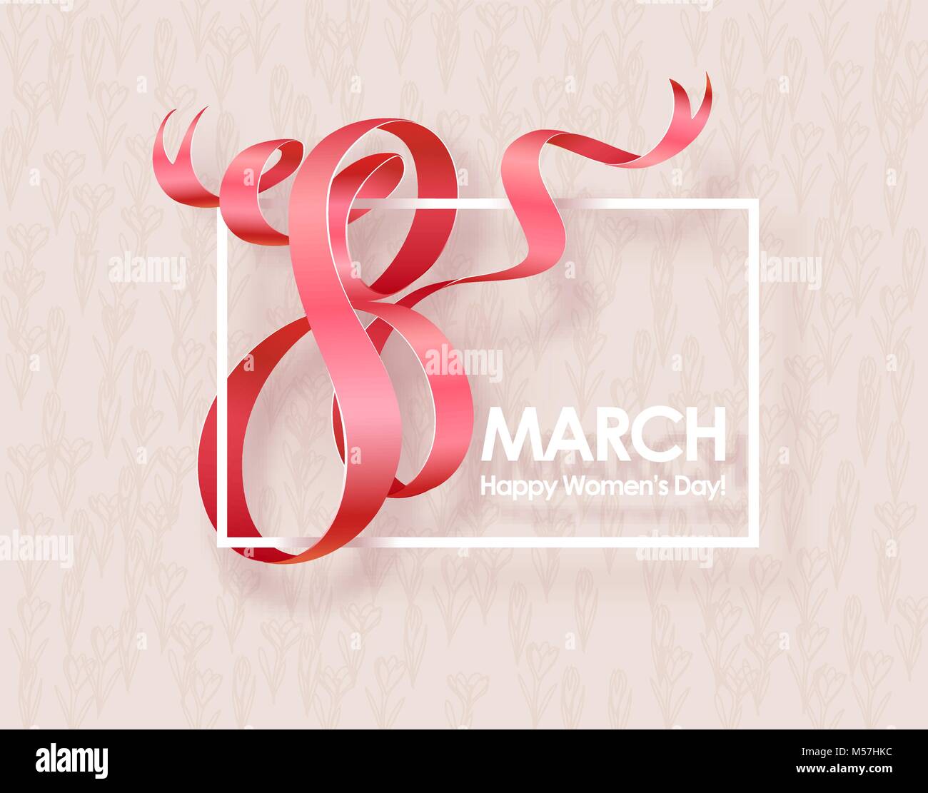 March 8 number eight Stock Vector Images - Alamy
