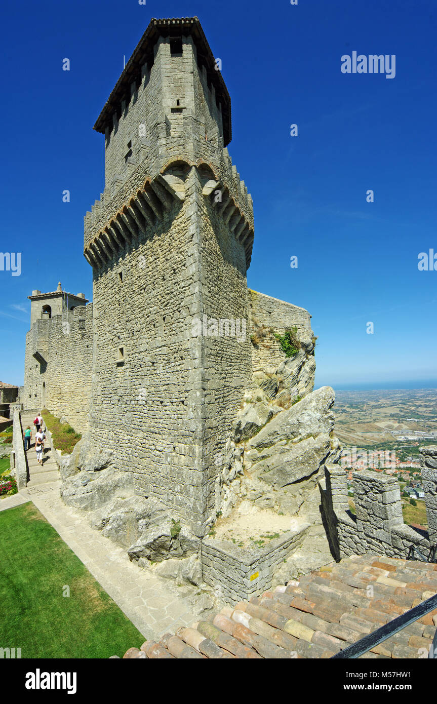 La Rocca O Guaita, First Tower, San Marino, City Stock Photo - Alamy