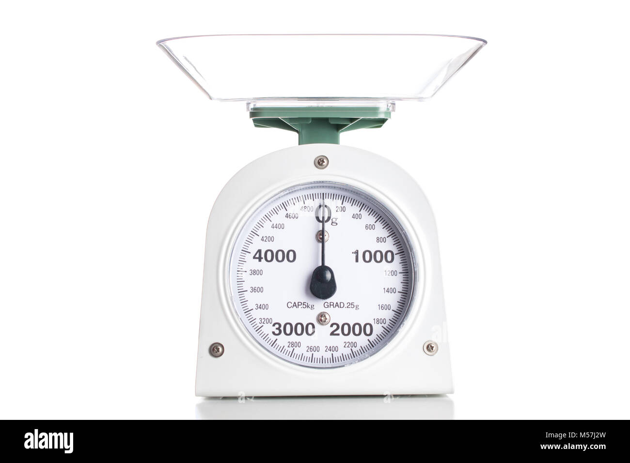 scales kitchen plastic grocery white isolated on white background ...