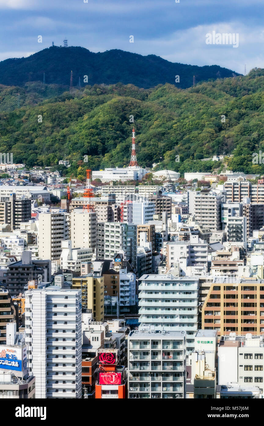 City view of kobe hi-res stock photography and images - Alamy