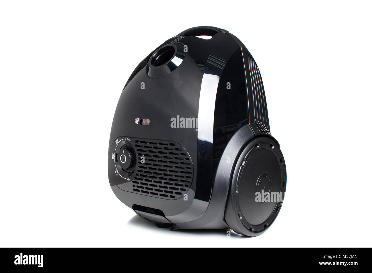 Vacuum cleaner isolated on the white background Stock Photo - Alamy