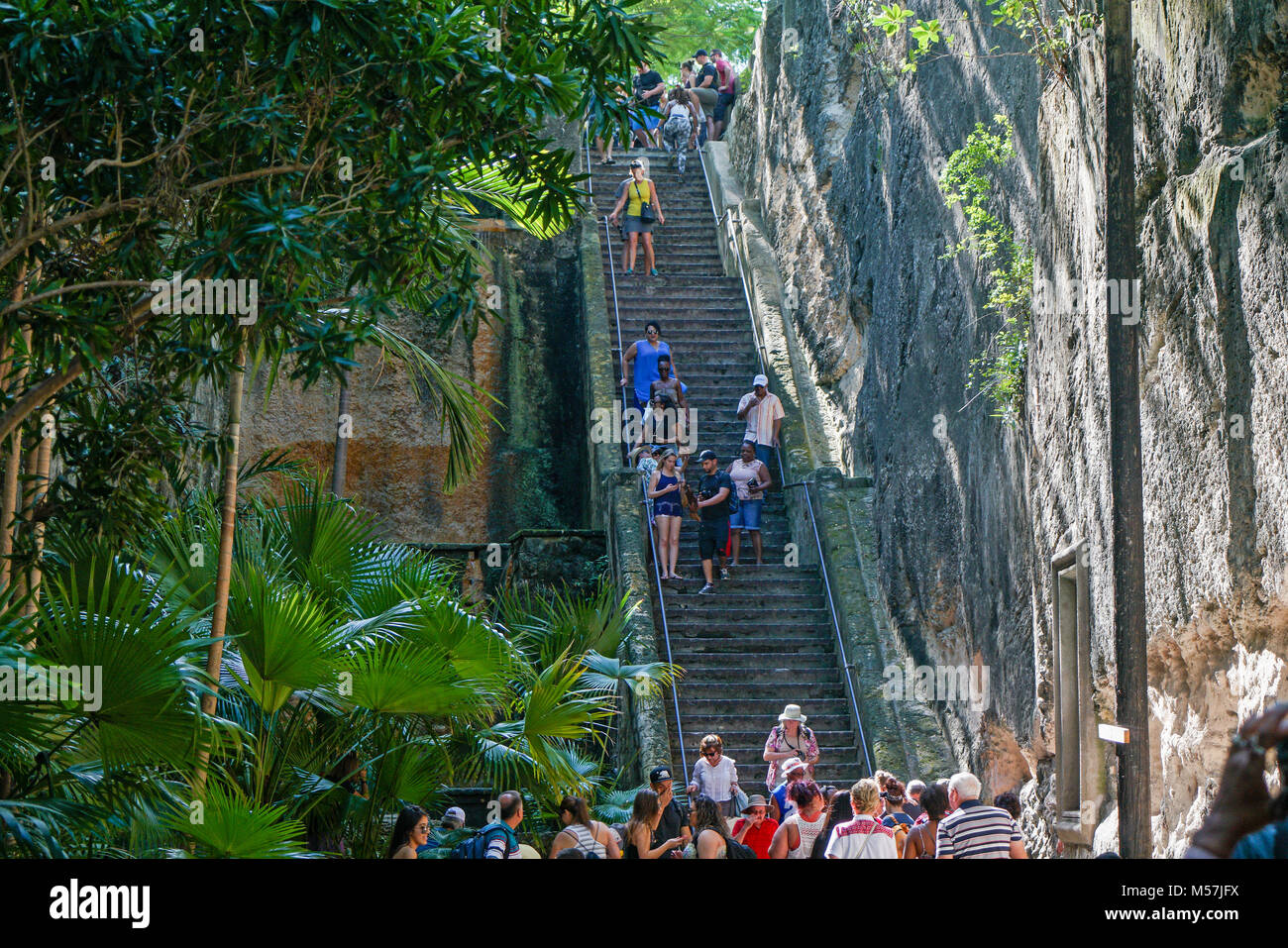 Queen's Steps, Nassau, Bahamas Stock Photo - Alamy