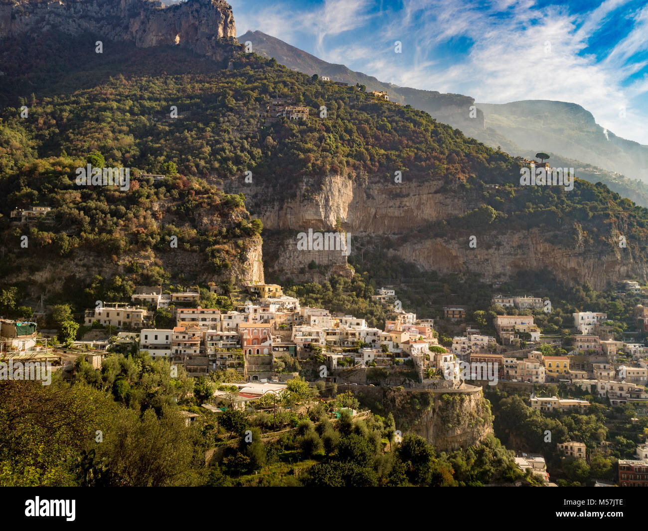 Italian hillside village hi-res stock photography and images - Alamy