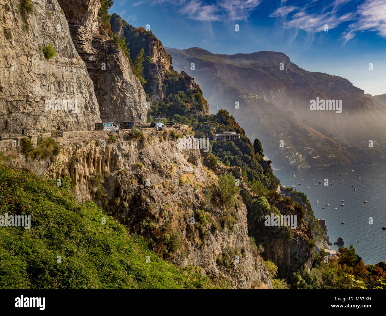 Road italy amalfi coast hi-res stock photography and images - Alamy