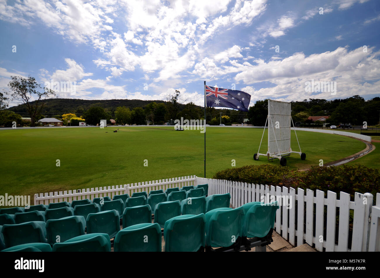 Bradman cricket oval at Bowral NSW Australia Stock Photo - Alamy