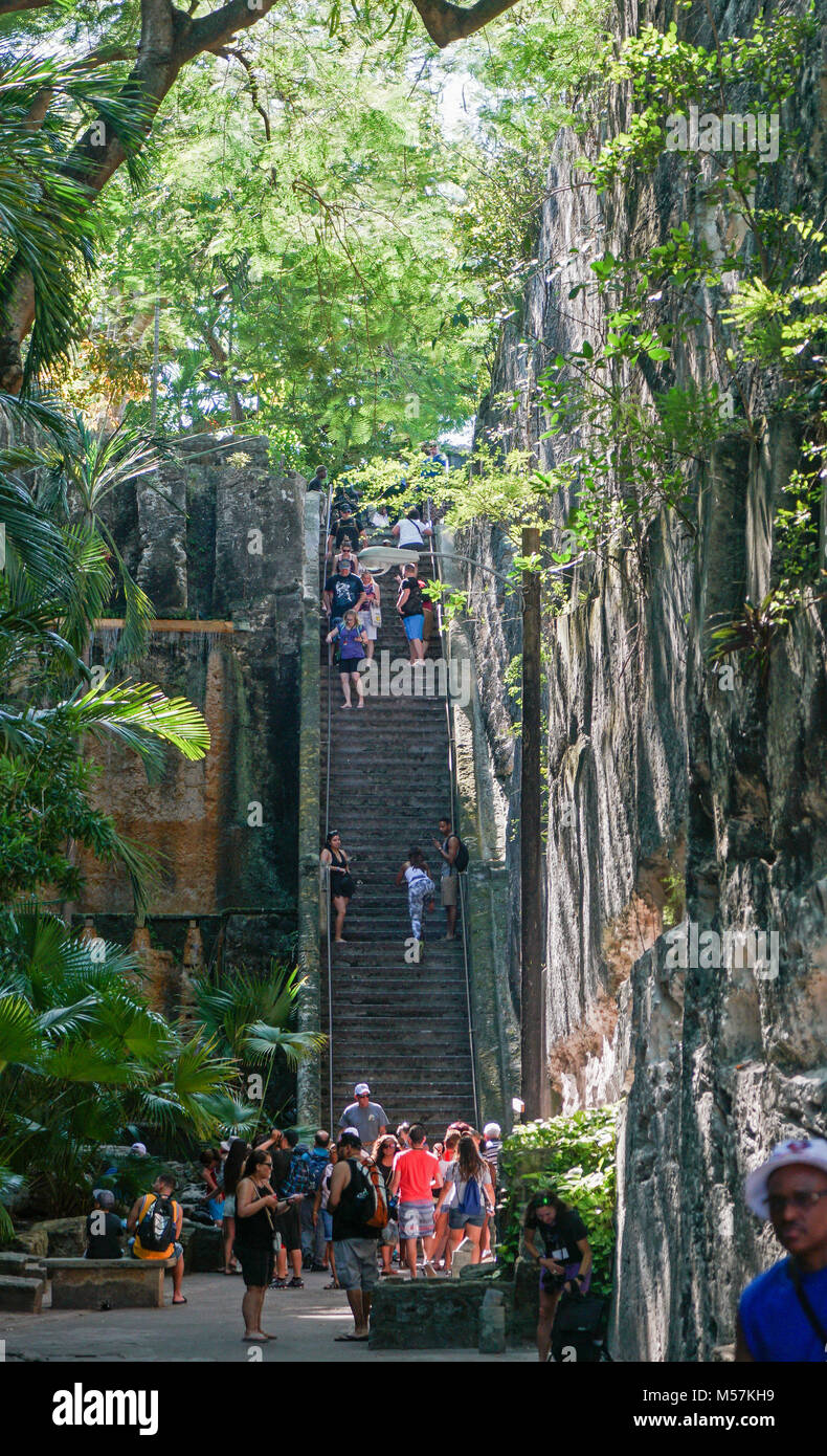 Queen's Steps, Nassau, Bahamas Stock Photo - Alamy