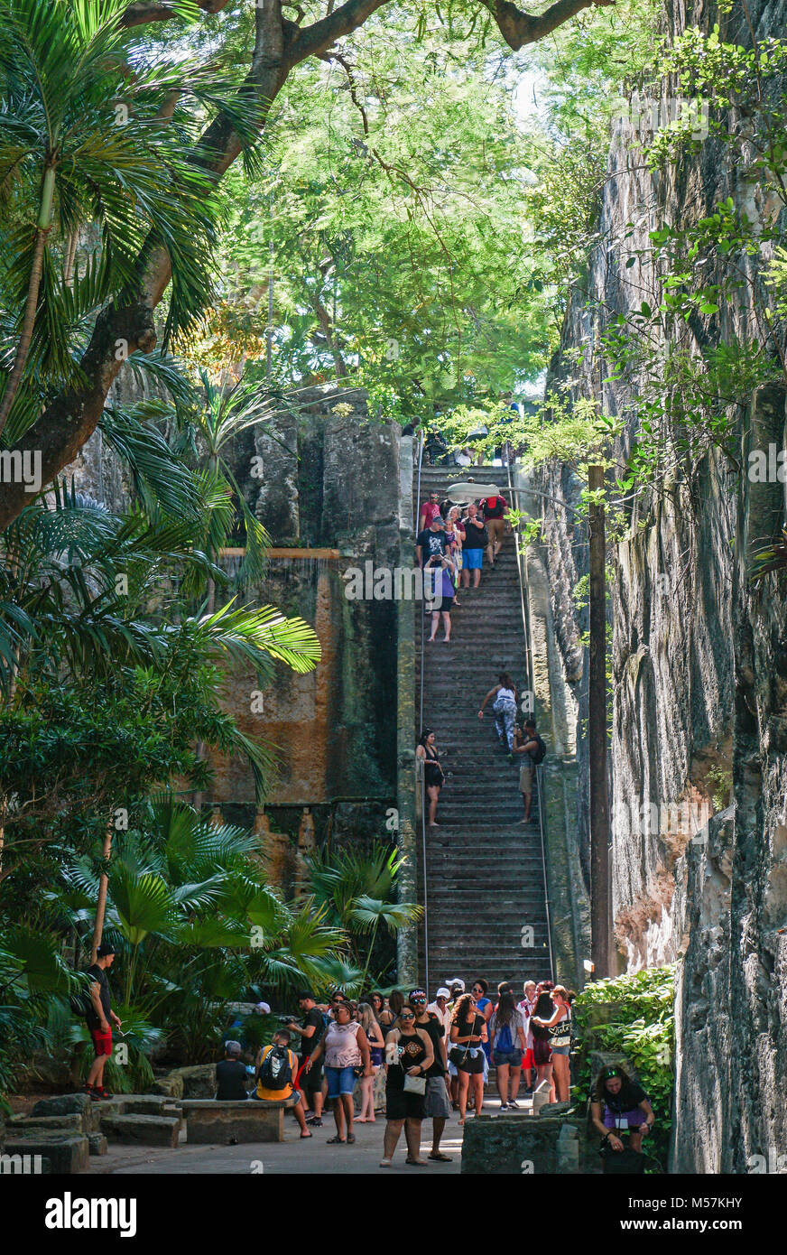 Queen's Steps, Nassau, Bahamas Stock Photo - Alamy