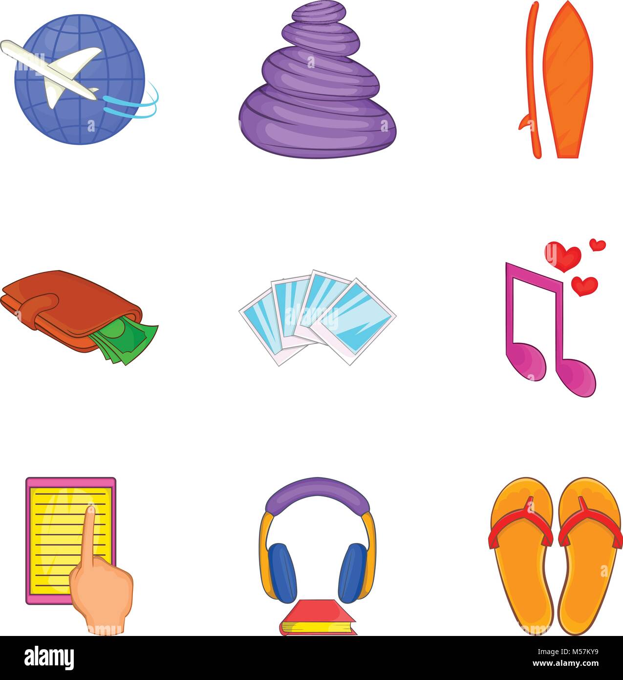 Recreation relax chill calm Stock Vector Images - Alamy