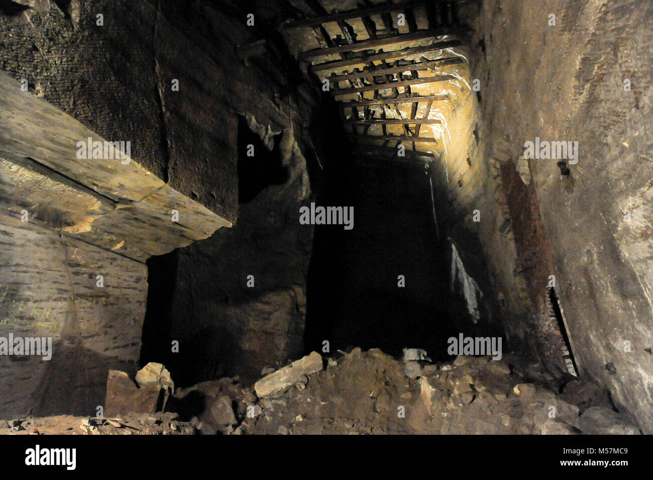 Nazi German secret underground oil refinery codename Dachs 1 inside ...