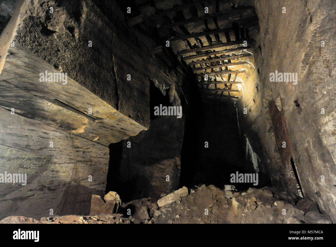 Nazi German secret underground oil refinery codename Dachs 1 inside ...