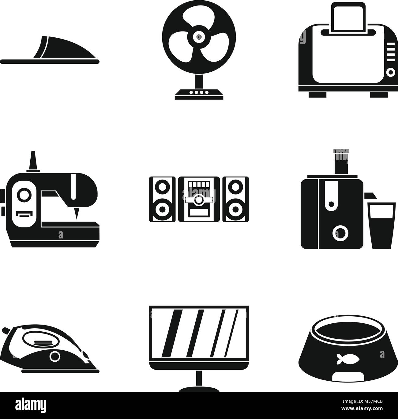 Internal icons set, simple style Stock Vector Image & Art - Alamy