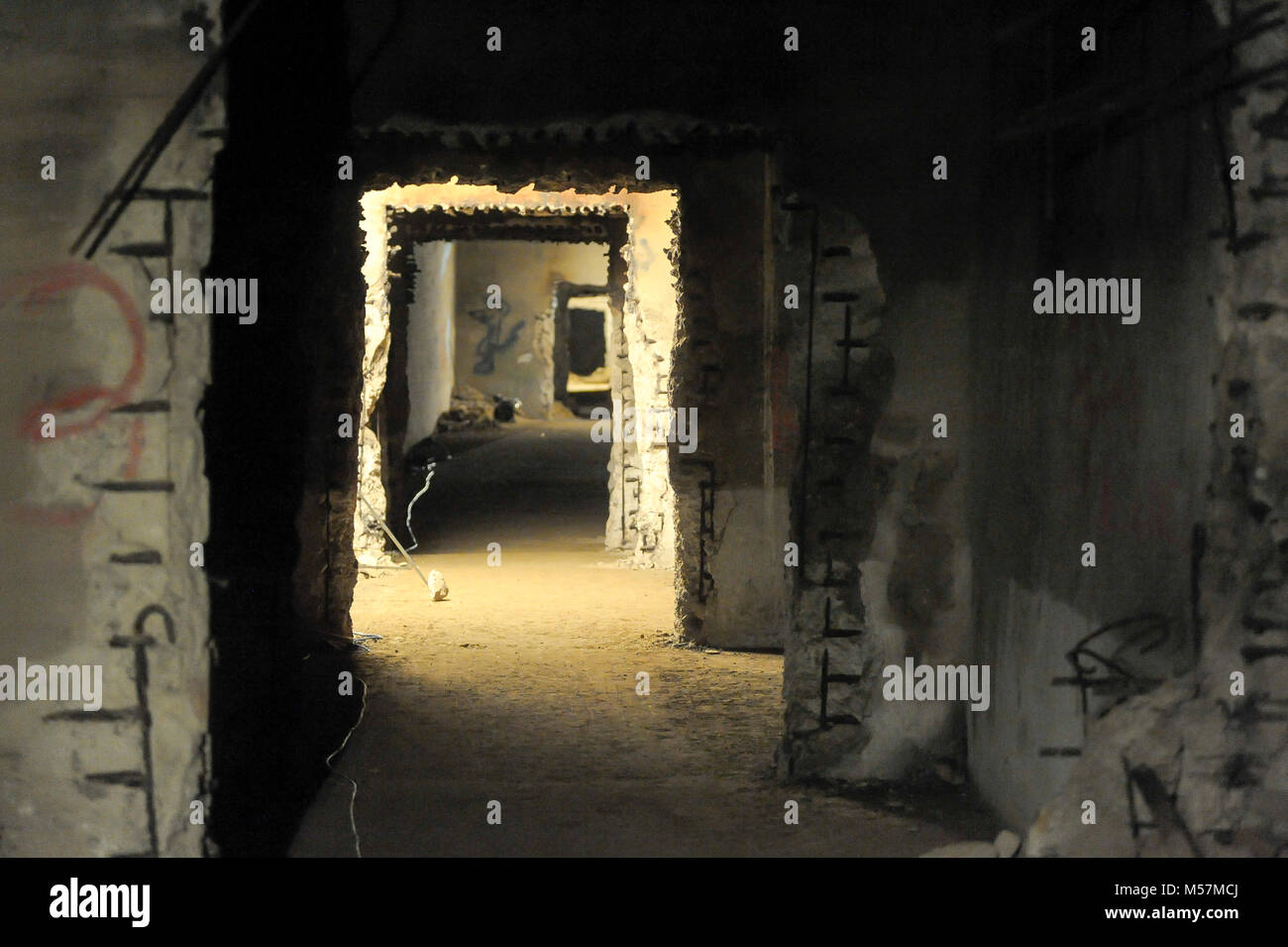 Nazi German secret underground oil refinery codename Dachs 1 inside ...