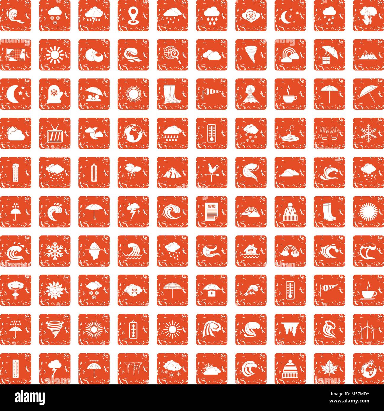 Orange weather warning Stock Vector Images - Alamy