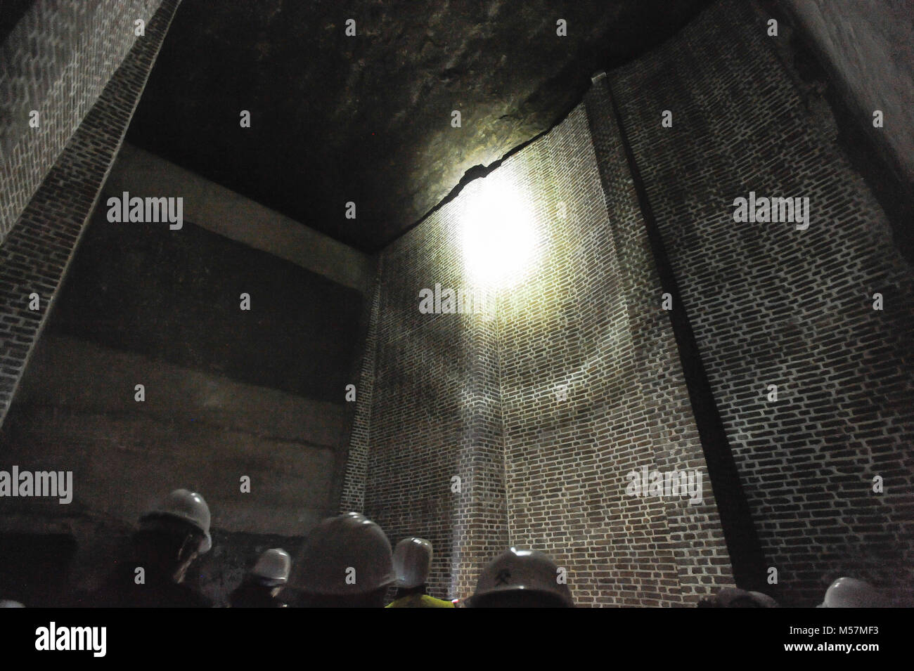 Nazi German secret underground oil refinery codename Dachs 1 inside ...