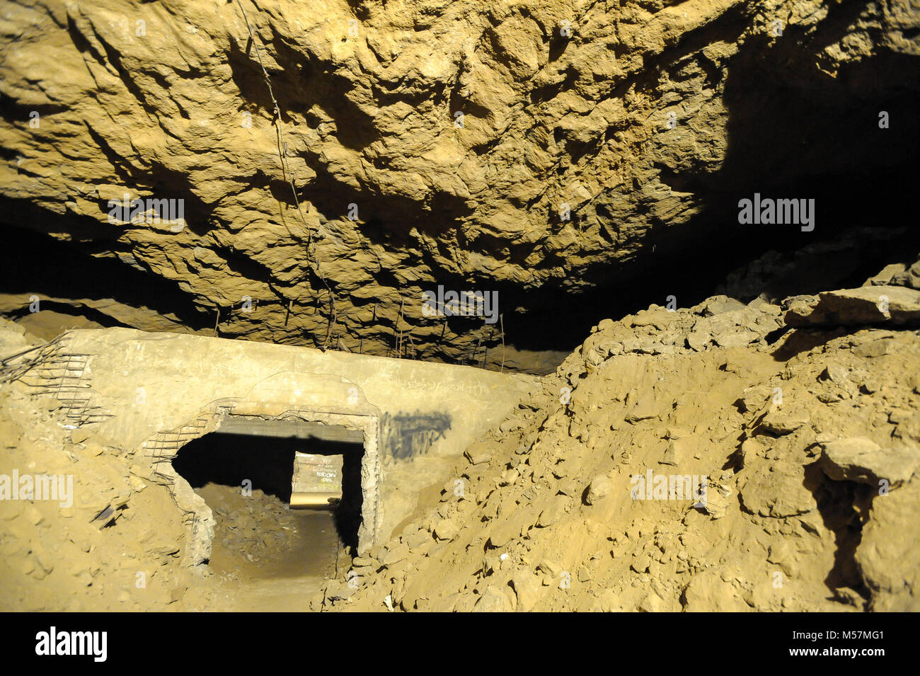 Nazi German secret underground oil refinery codename Dachs 1 inside ...