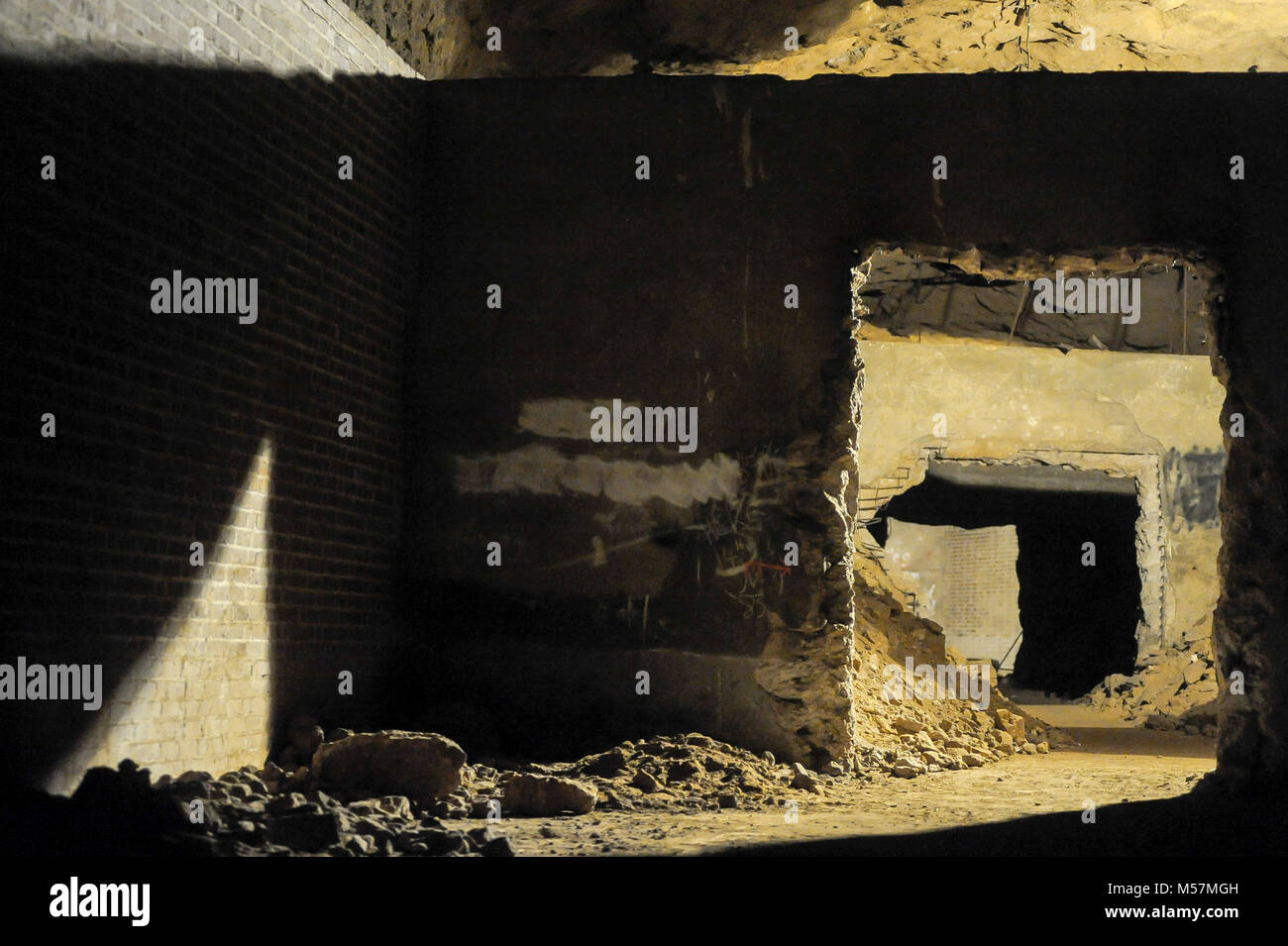 Nazi German secret underground oil refinery codename Dachs 1 inside ...