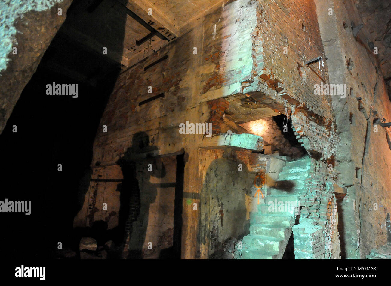 Nazi German secret underground oil refinery codename Dachs 1 inside ...