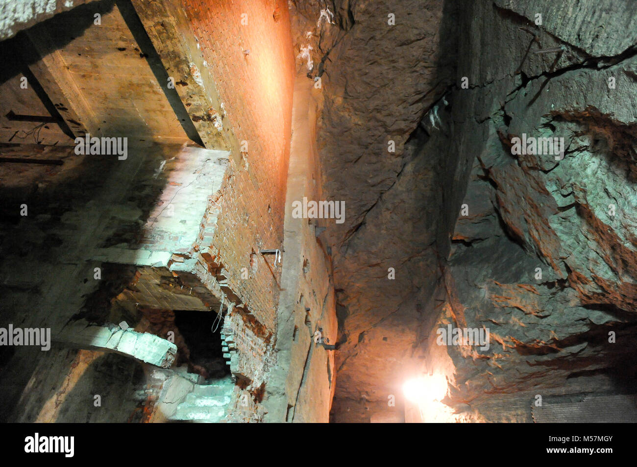 Nazi German secret underground oil refinery codename Dachs 1 inside ...