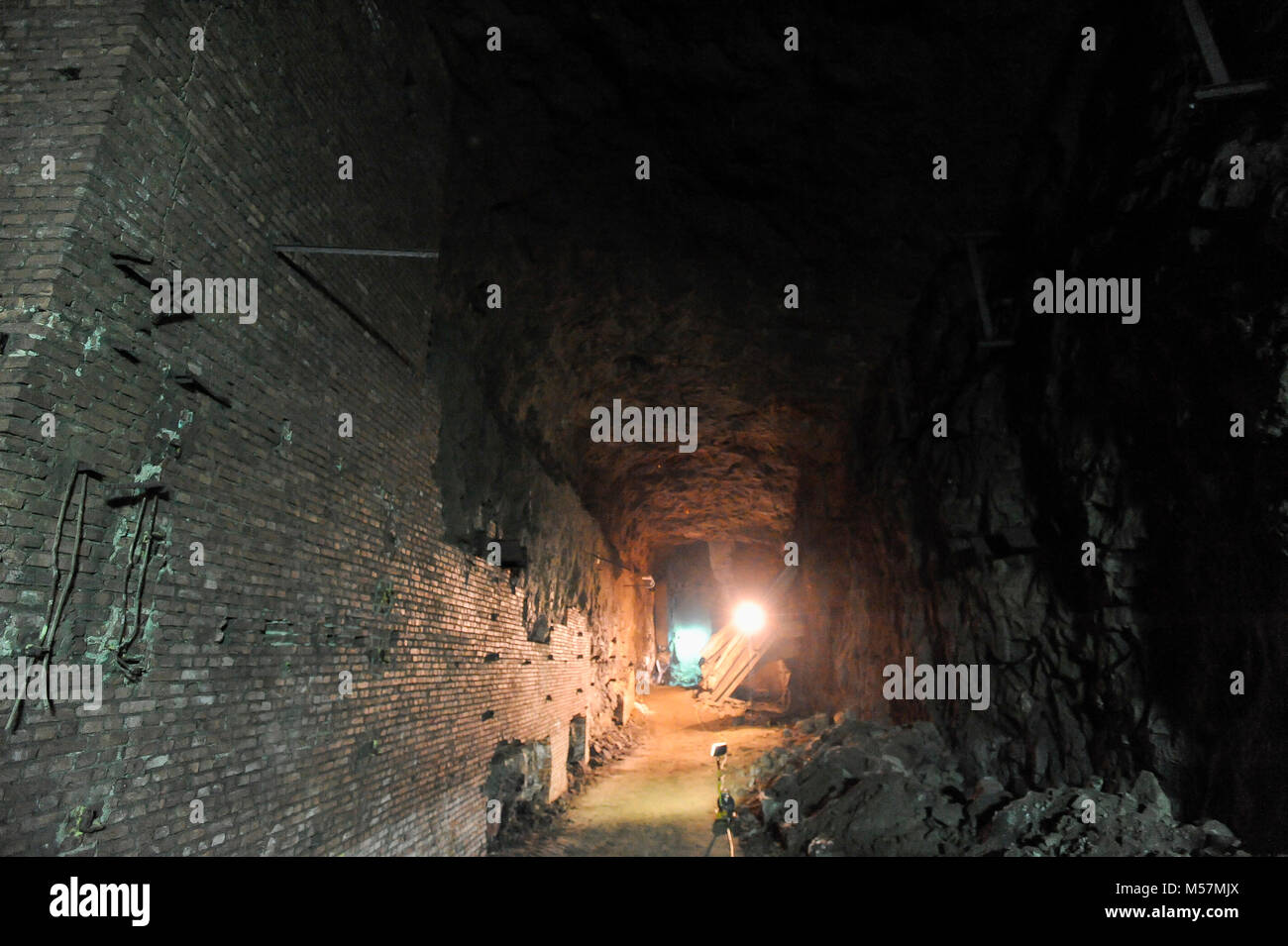 Nazi German secret underground oil refinery codename Dachs 1 inside ...