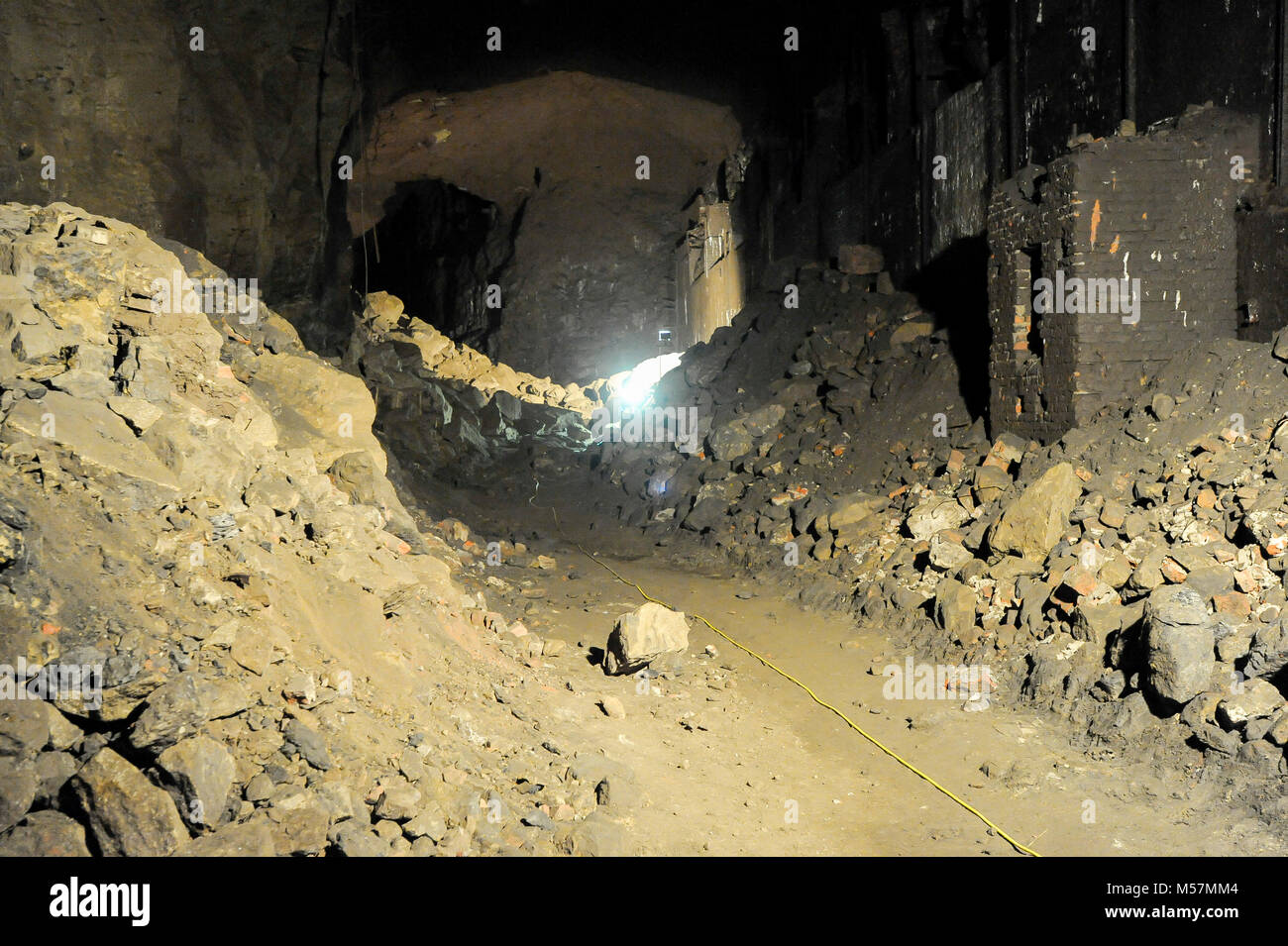 Nazi German secret underground oil refinery codename Dachs 1 inside ...