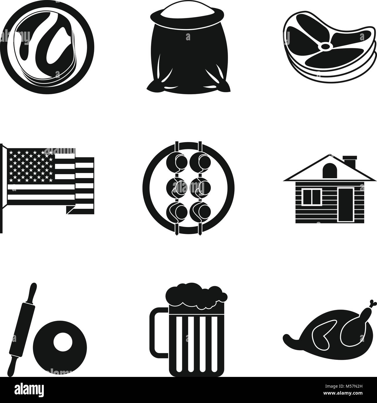American canned Stock Vector Images - Alamy